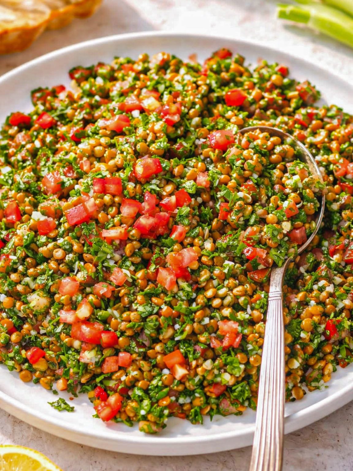 Mediterranean Chopped Lentil Salad with Fresh Lemon Dressing – Easy Tips